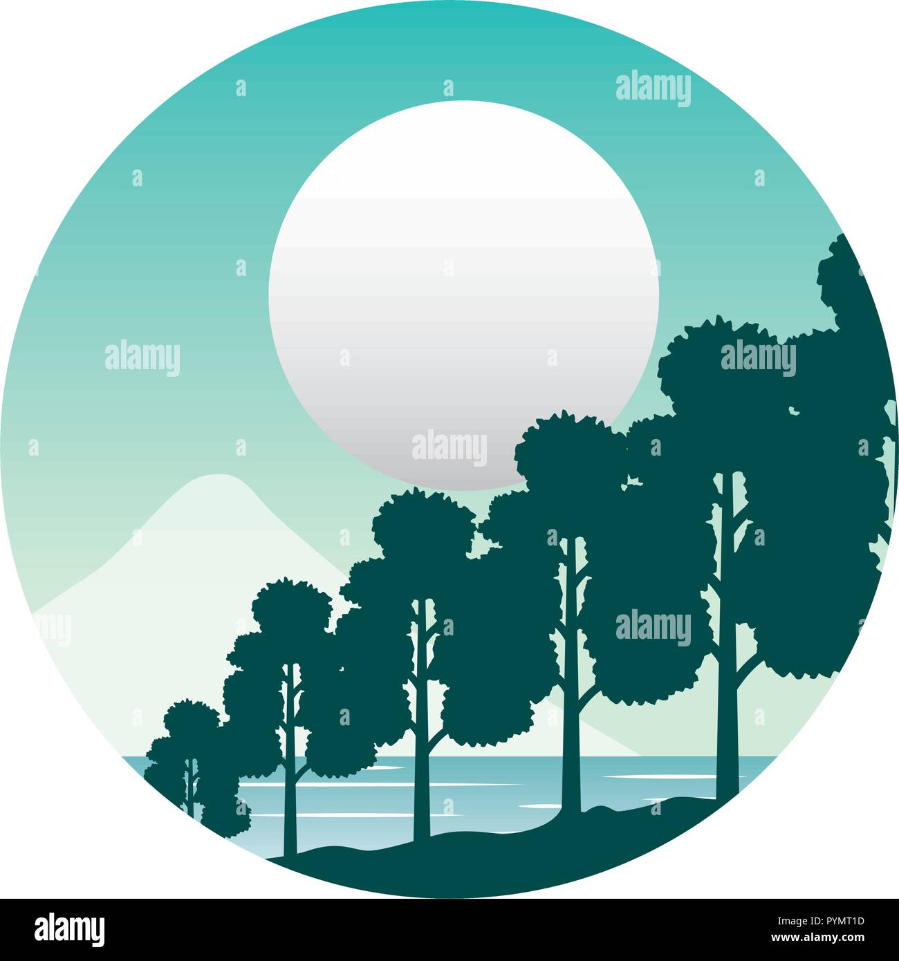 nature landscape background Stock Vector Image & Art - Alamy