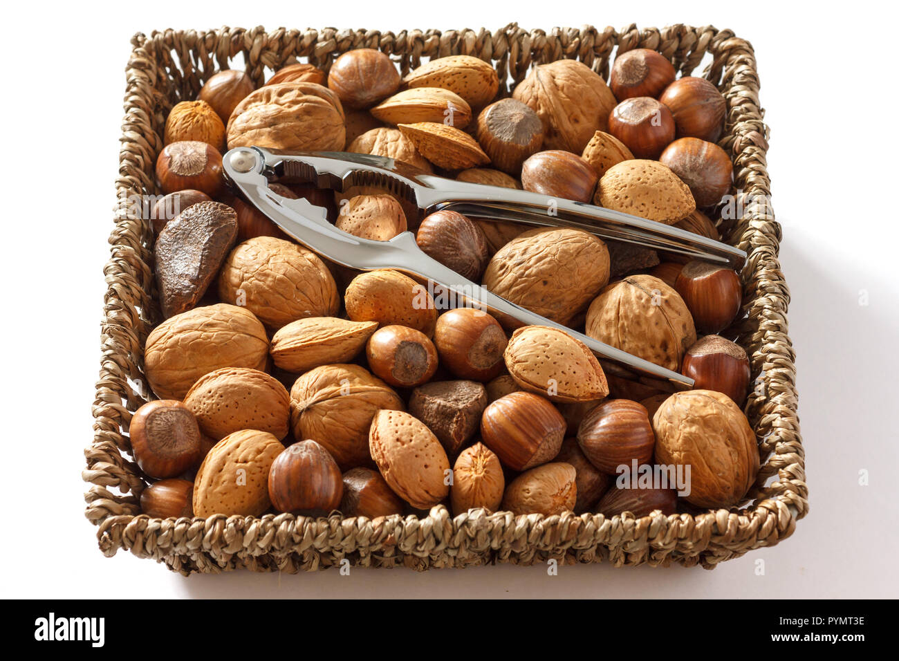Walnut in nut cracker hi-res stock photography and images - Alamy