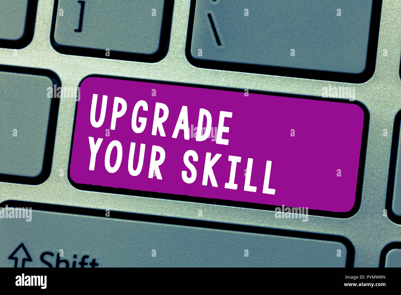 Conceptual Hand Writing Showing Upgrade Your Skill Business Photo Text Expand Scope Of 