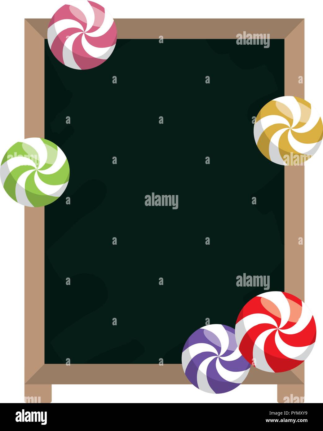 Funny child candy lollipop Cut Out Stock Images & Pictures - Alamy