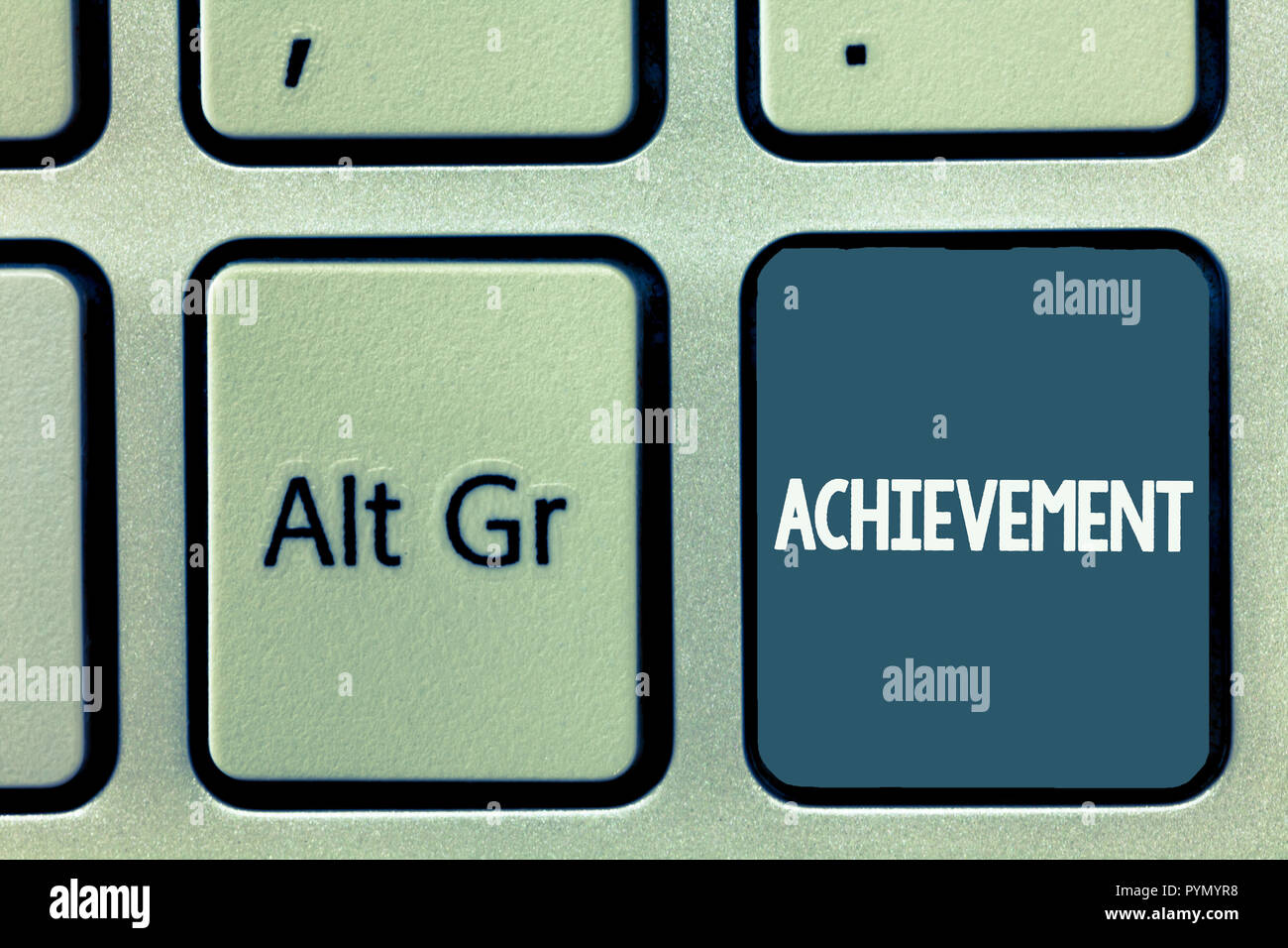 Conceptual hand writing showing Achievement. Business photo showcasing ...