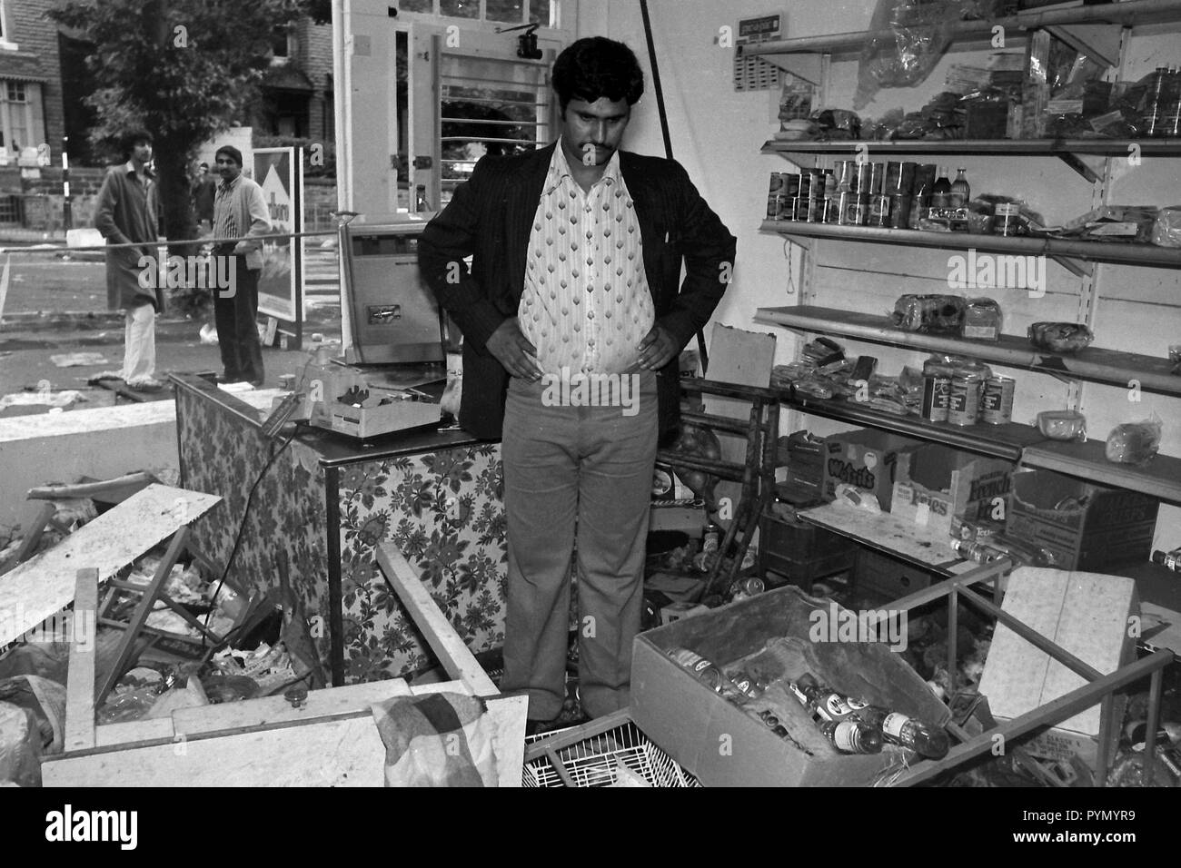 Chapeltown riots Leeds 1981 Stock Photo - Alamy