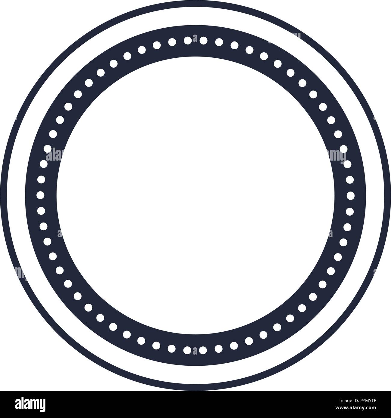 Circle Seal Stamp Icon Vector High Resolution Stock Photography and ...