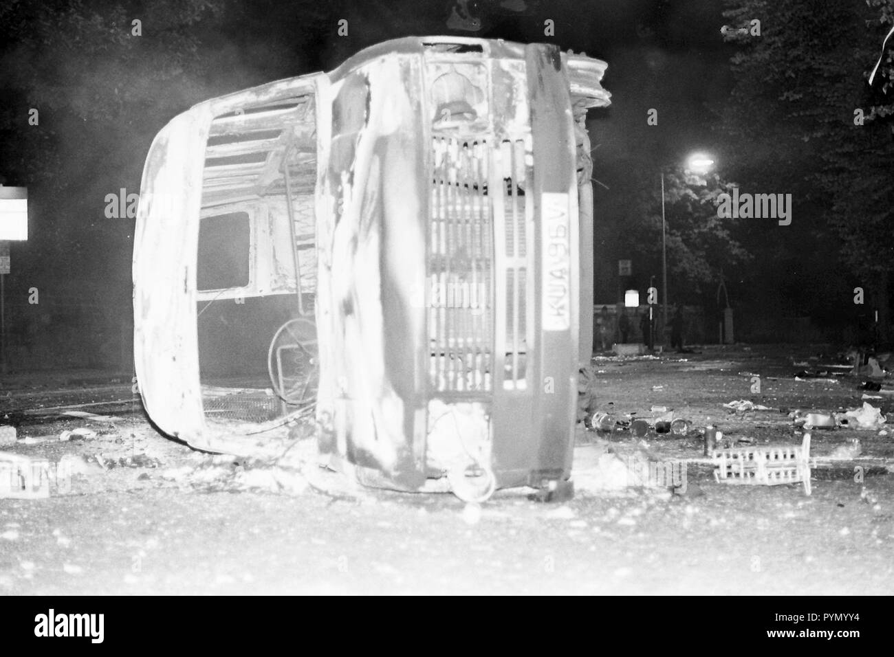 Chapeltown riots Leeds 1981 Stock Photo - Alamy