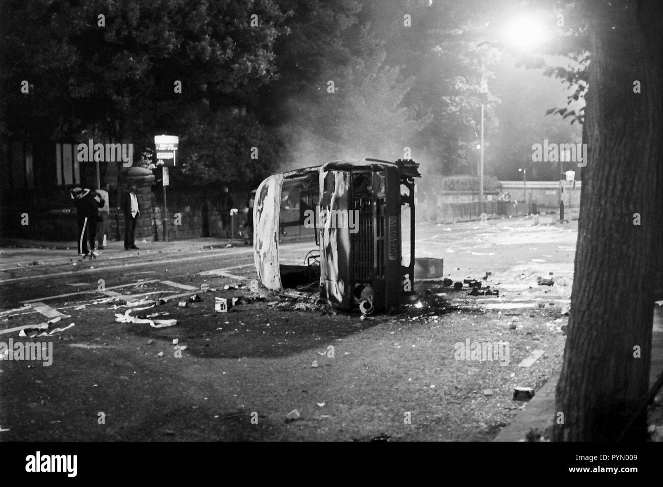Chapeltown riots Leeds 1981 Stock Photo - Alamy