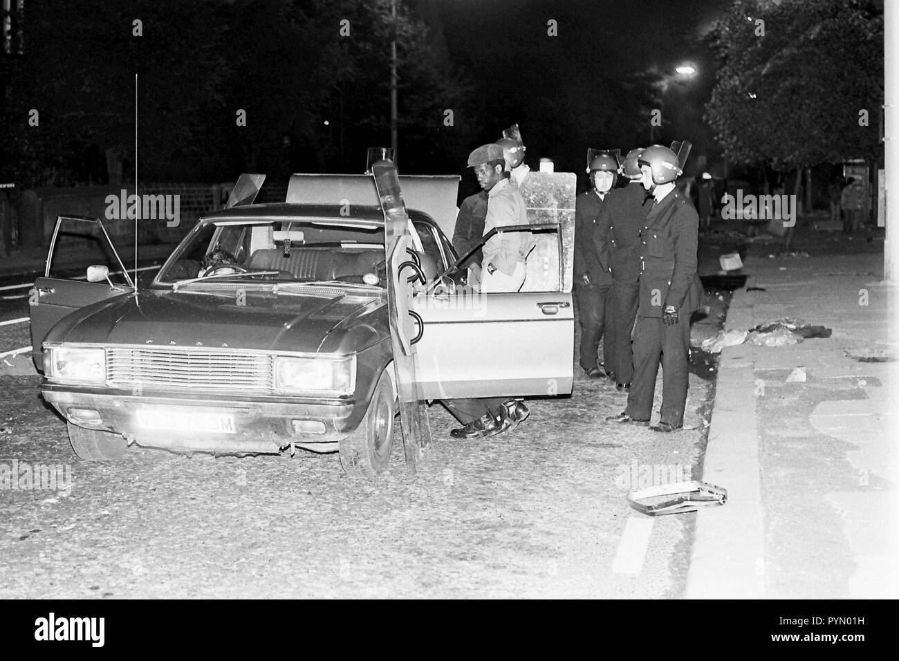 Chapeltown riots Leeds 1981 Stock Photo - Alamy