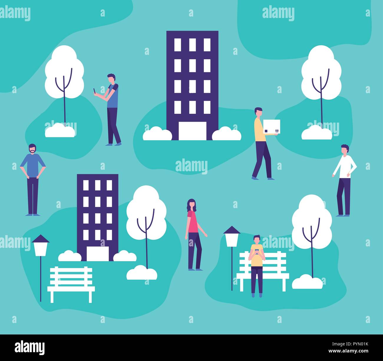 community people activity Stock Vector Image & Art - Alamy