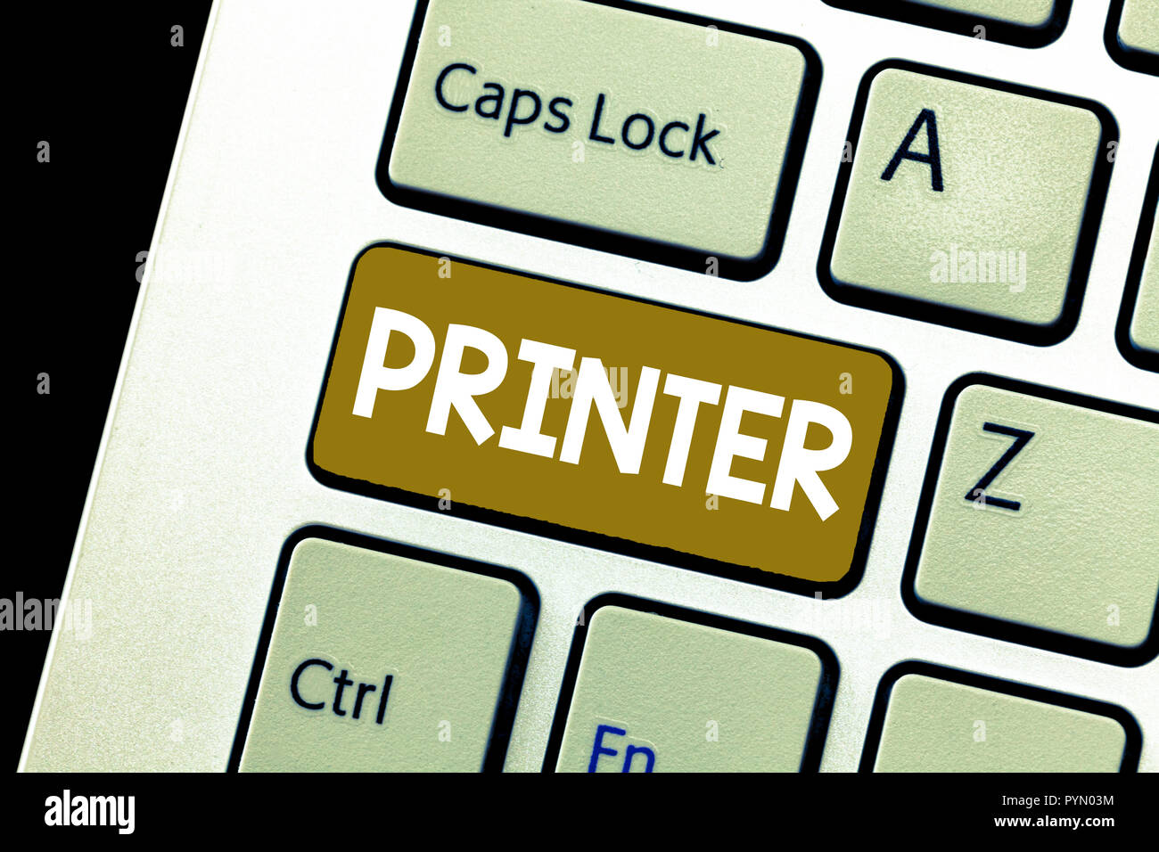 Conceptual hand writing showing Printer. Business photo showcasing ...