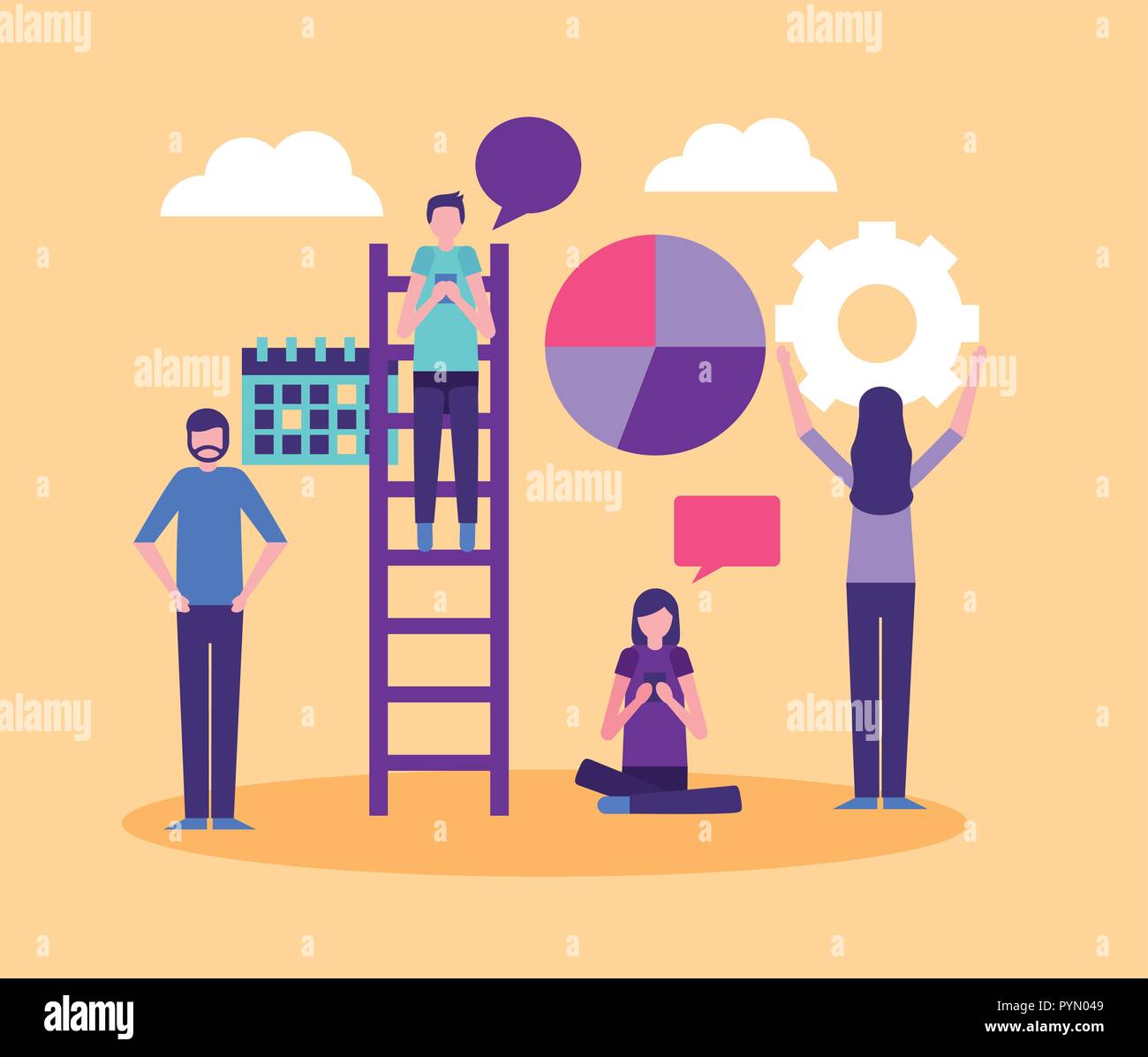 community people activity Stock Vector Image & Art - Alamy