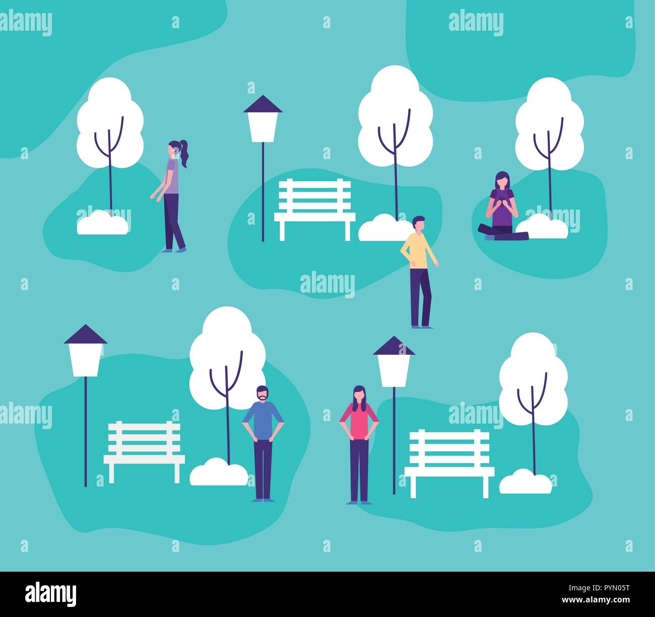 community people activity Stock Vector Image & Art - Alamy