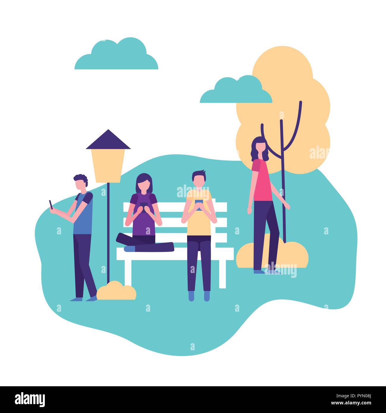 community people activity Stock Vector Image & Art - Alamy