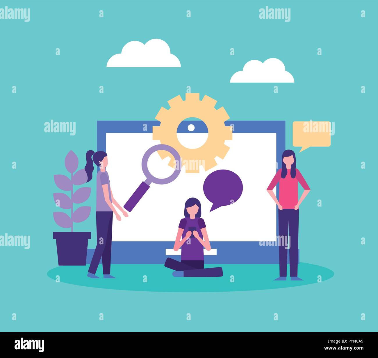 community people activity Stock Vector Image & Art - Alamy
