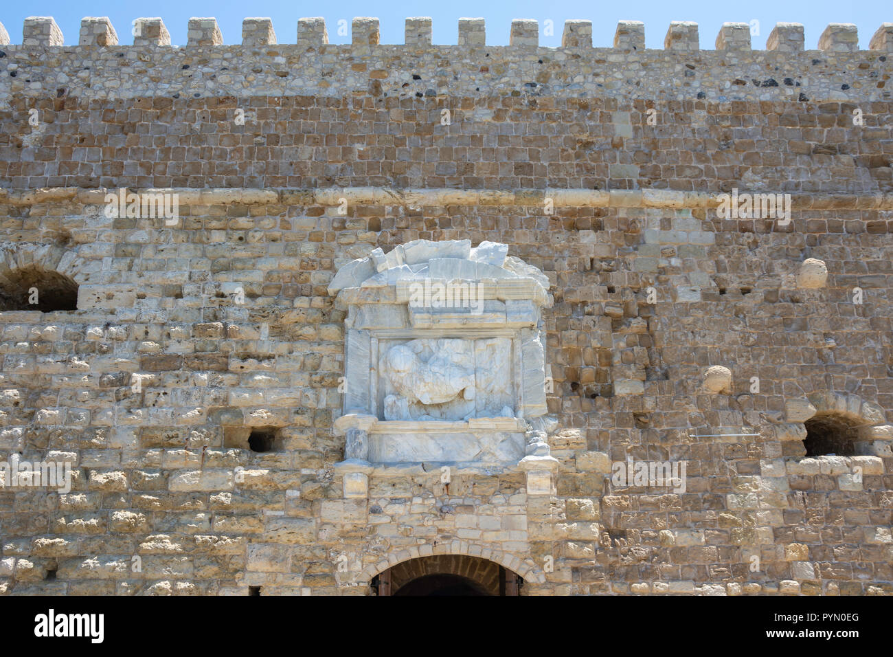 St mark lion crete hi-res stock photography and images - Alamy