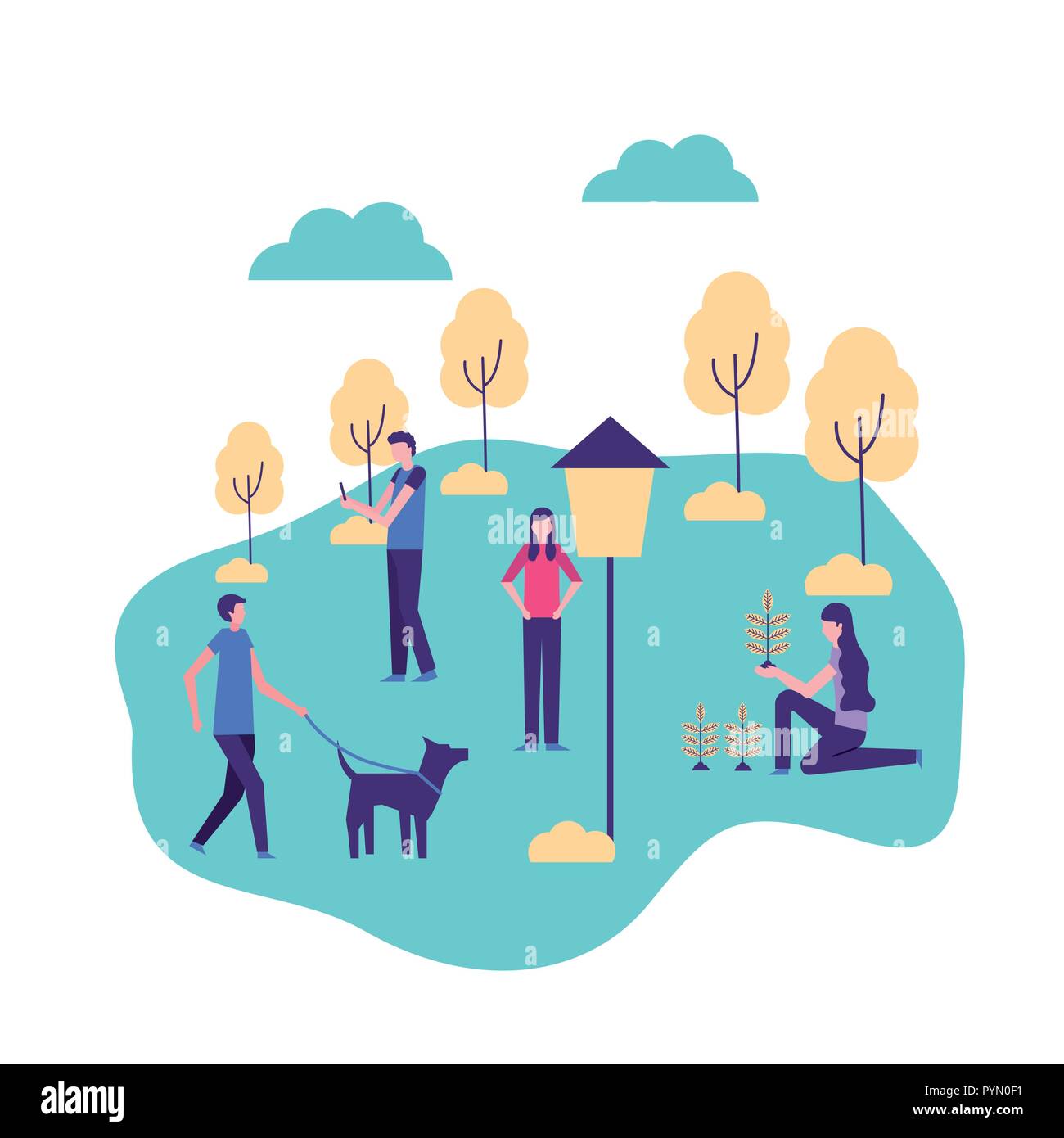 community people activity Stock Vector Image & Art - Alamy