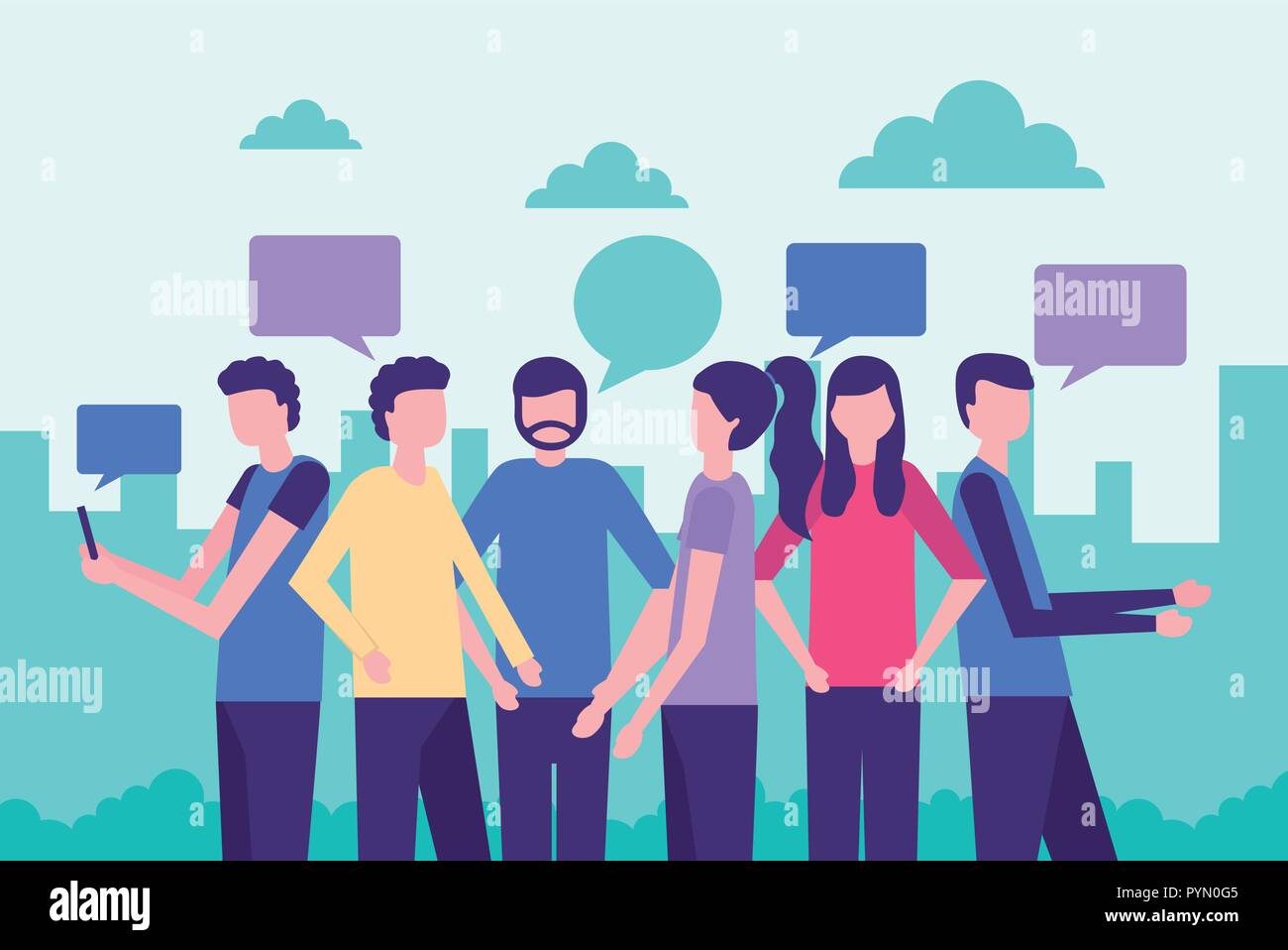 community people activity Stock Vector Image & Art - Alamy