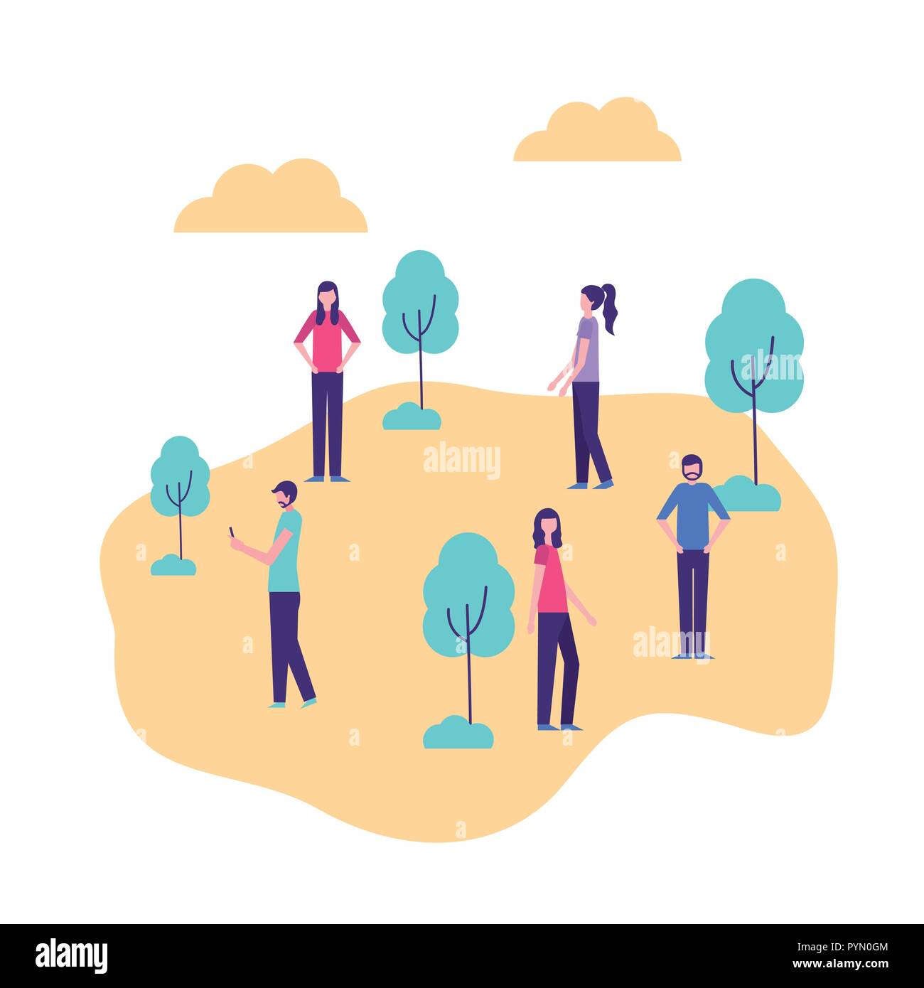 community people activity Stock Vector Image & Art - Alamy