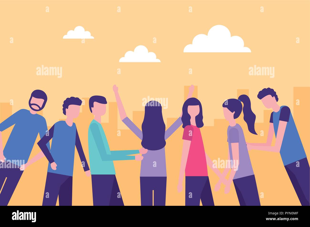 community people activity Stock Vector Image & Art - Alamy