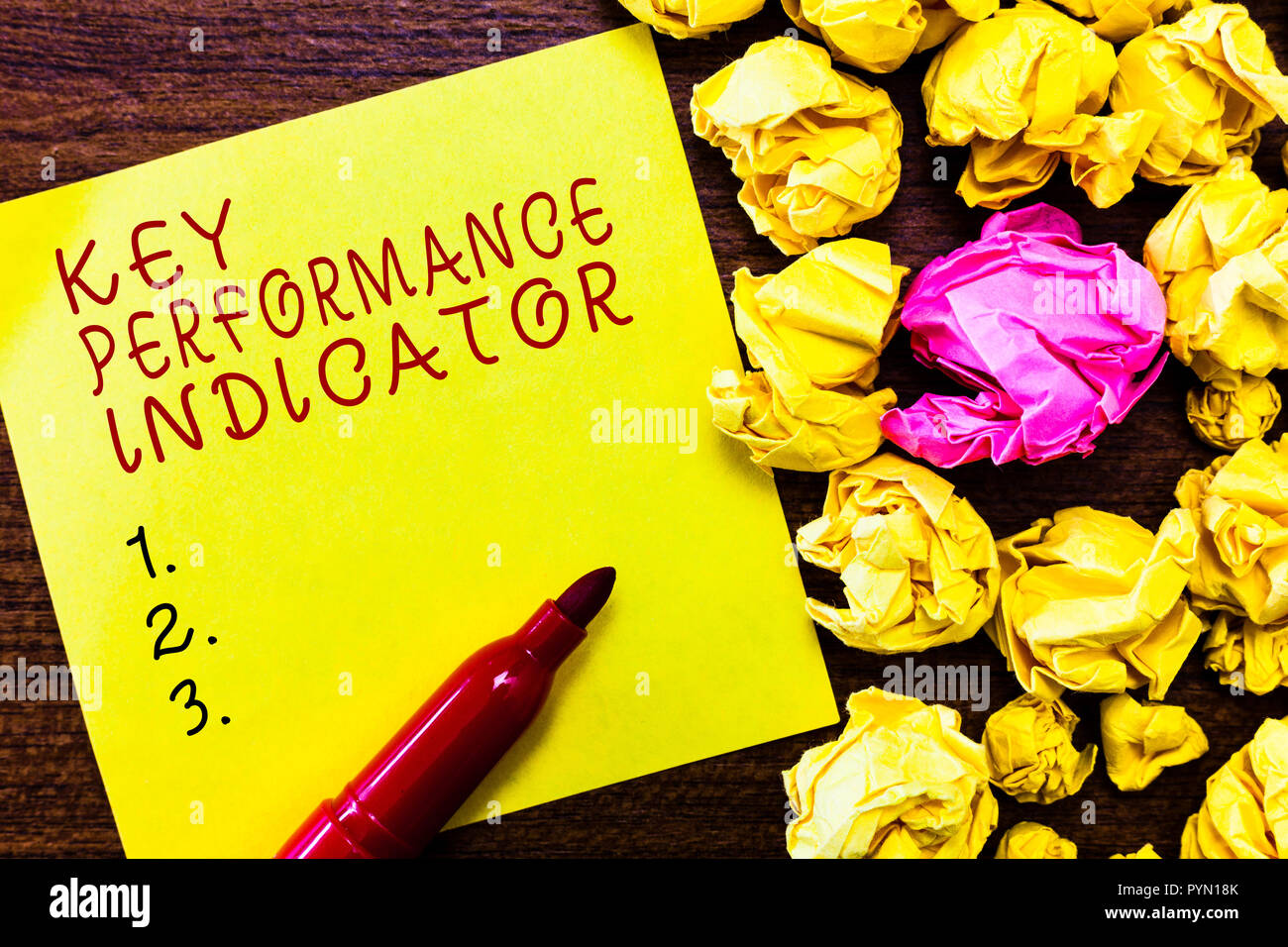 Word writing text Key Performance Indicator. Business concept for how ...