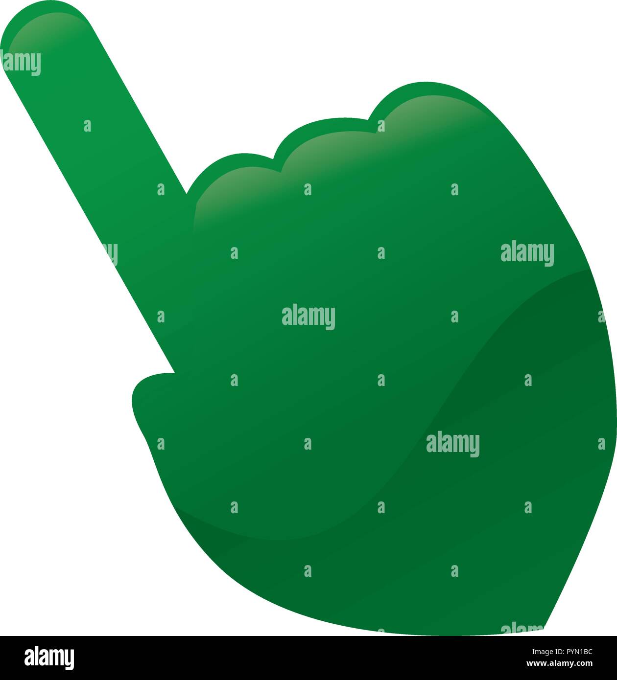 hand human index isolated icon vector illustration design Stock Vector ...