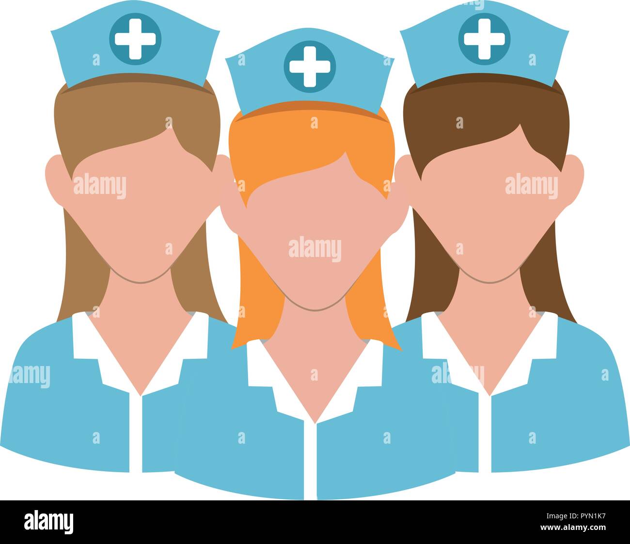 doctors medical staff avatars characters vector illustration design ...
