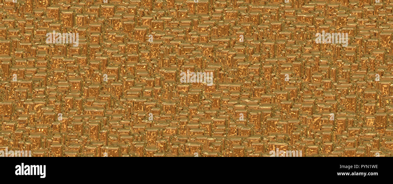 Wonderful abstract illustrated 3D glass pattern panorama design Stock ...