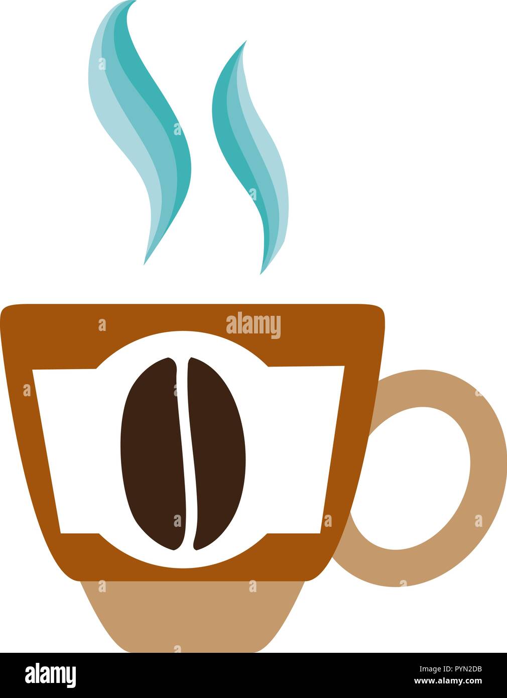 delicious coffee cup drink icon vector illustration design Stock Vector ...