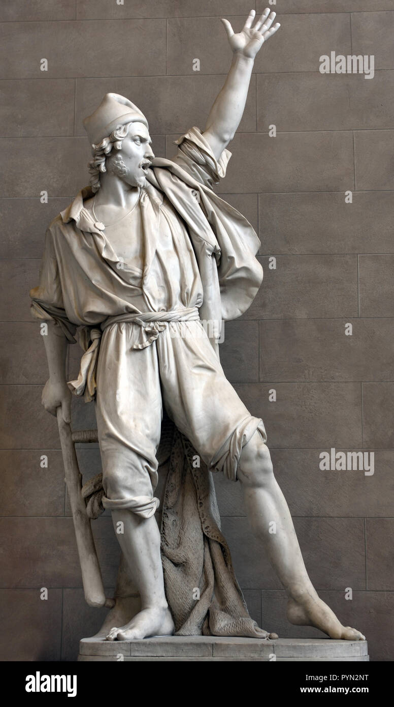 Masaniello 1846 by Alessandro Puttinati 1801-1872 Italy, Italian ...