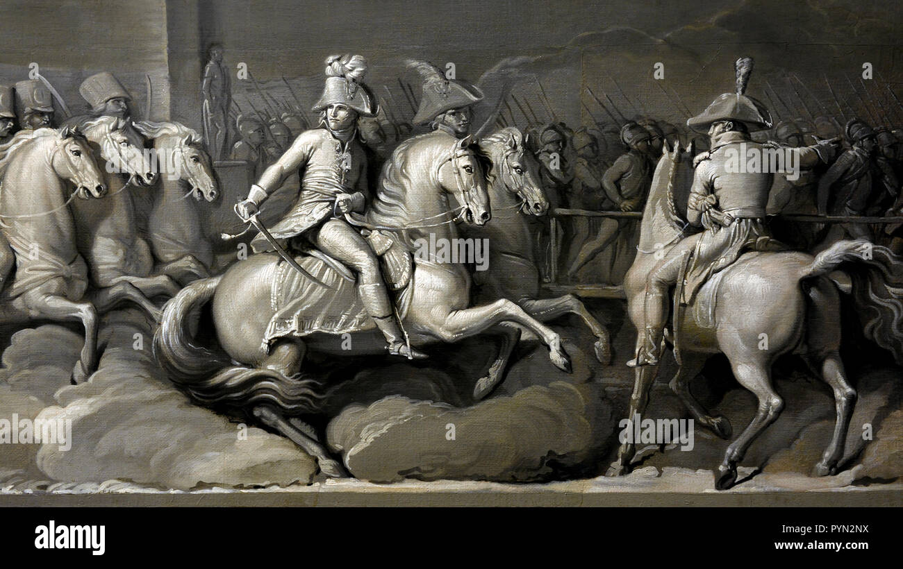 Andrea Appiani (1754-1817) Napoleon Bonaparte at the Battle of the Lodi ...