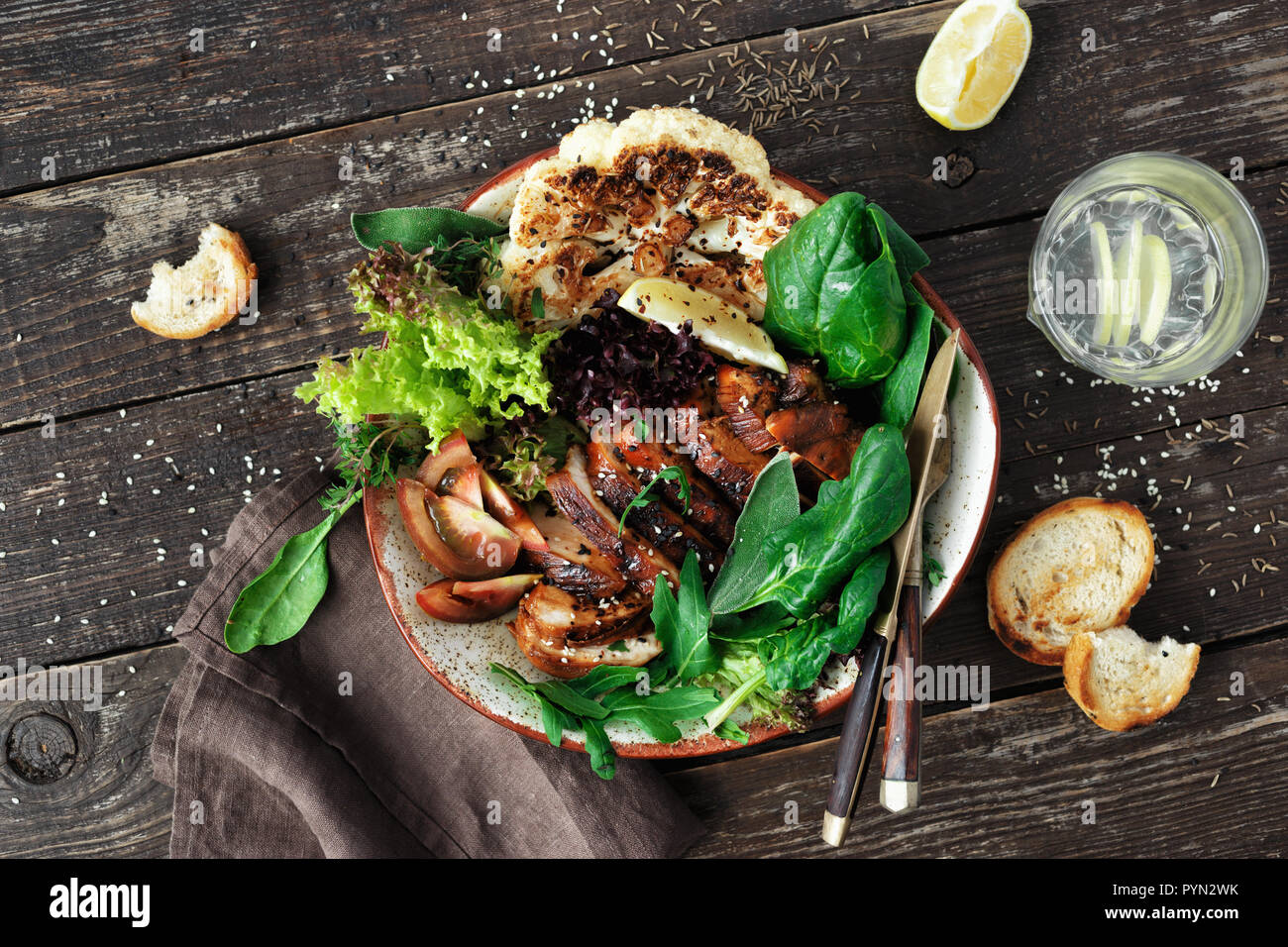 Ready fried chicken on clean hi-res stock photography and images - Alamy