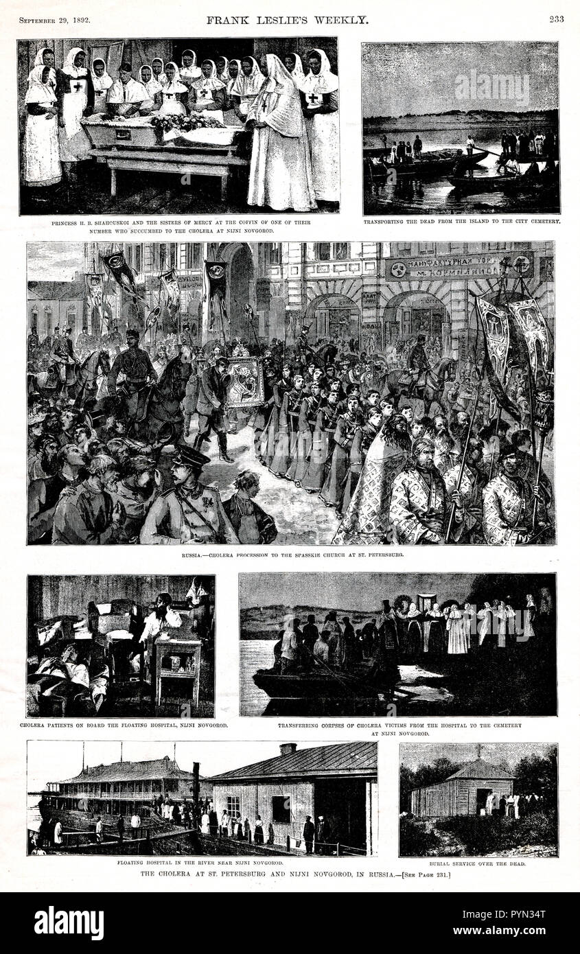 Cholera 1800s hi-res stock photography and images - Alamy