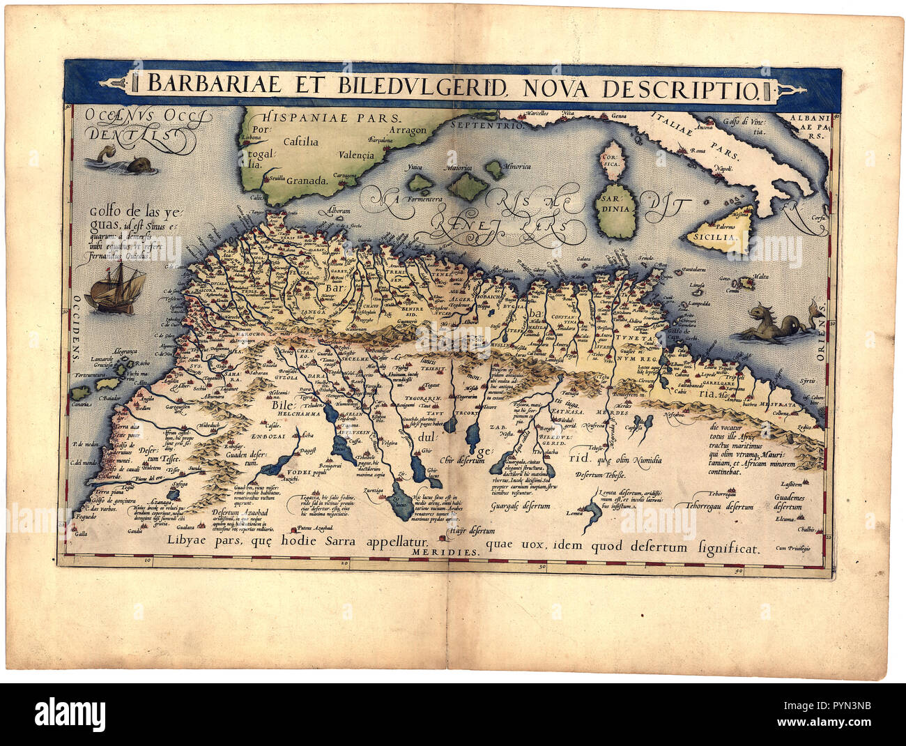 1570s maps hi-res stock photography and images - Alamy