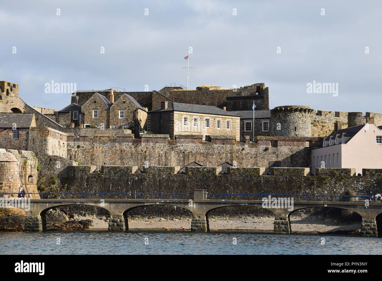 St Port Guernsey Guernsey Flag High Resolution Stock Photography and ...