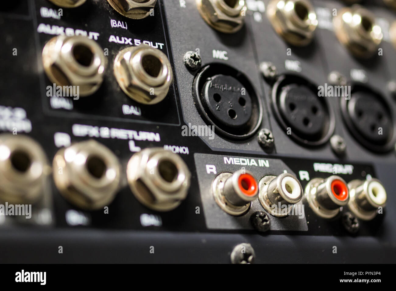 Outputs hi-res stock photography and images - Alamy