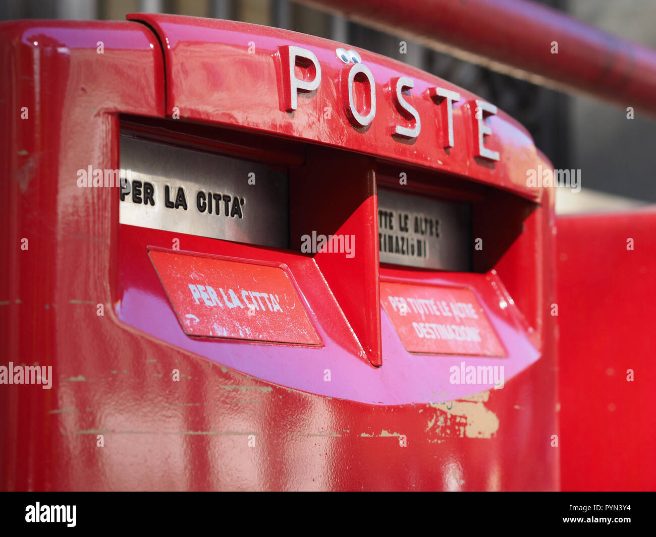 Italian Post box (aka collection box, mail box, letter box or drop box ...