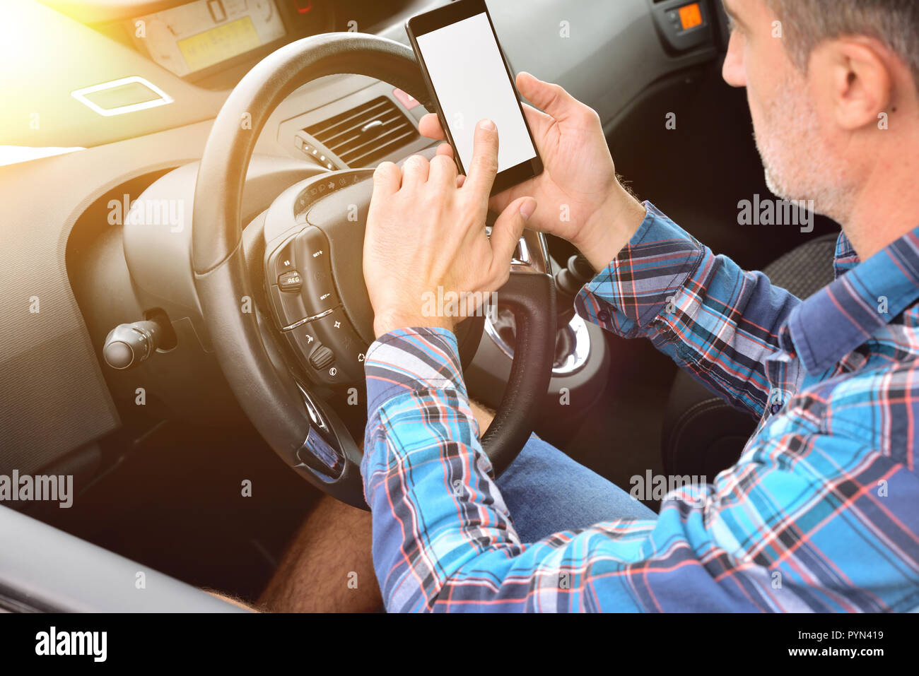 Using a road map hi-res stock photography and images - Alamy