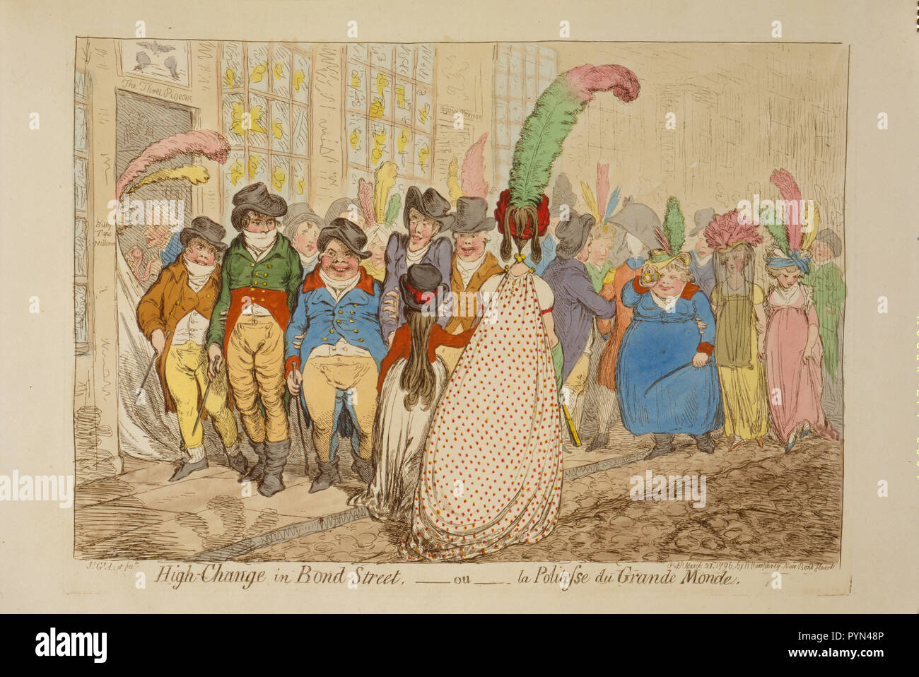 1700s british political cartoons hi-res stock photography and images ...