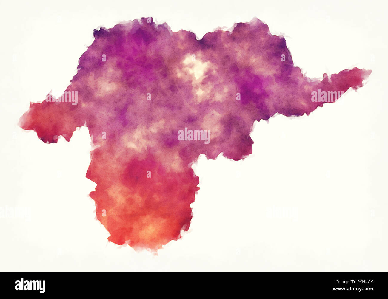 Zemplen map hi-res stock photography and images - Alamy