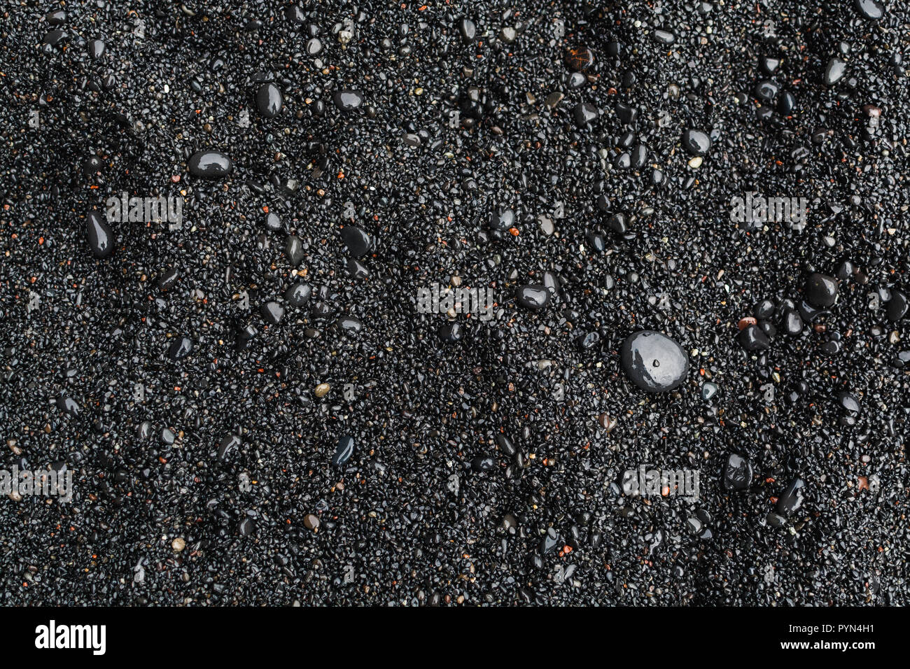 Black basalt gravel hi-res stock photography and images - Alamy