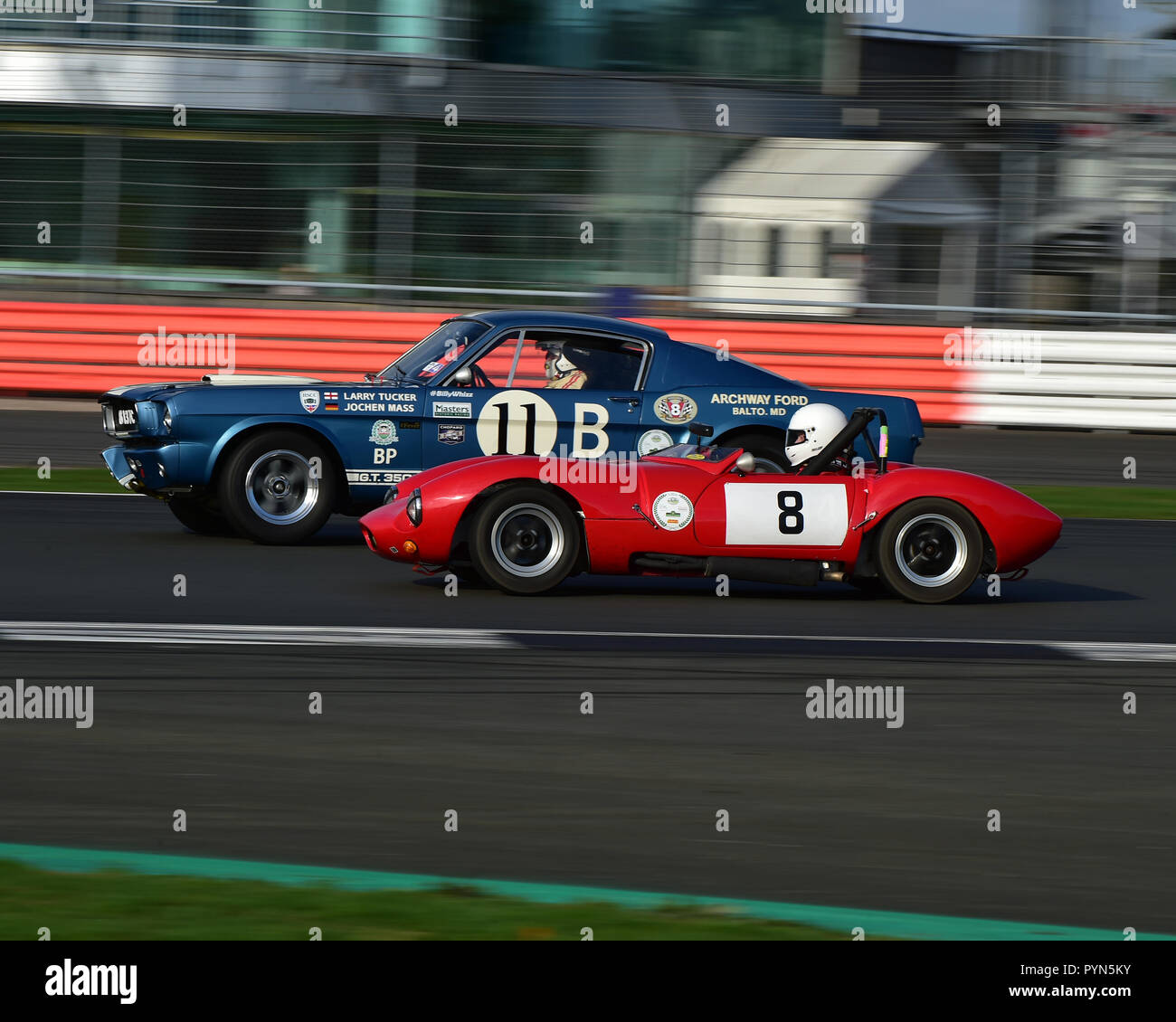 Mark Godfrey, Ginetta G4, Larry Tucker, Shelby Mustang GT350R, Historic ...