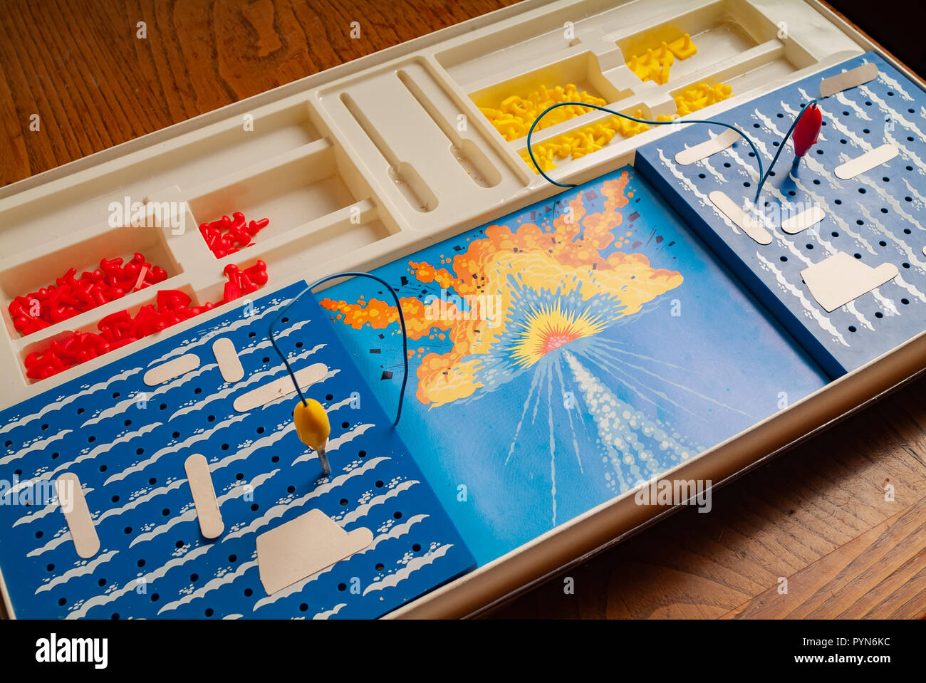 1980s table game battlefield Stock Photo - Alamy