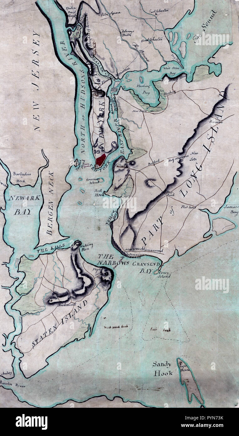 Staten Island Topographic Map