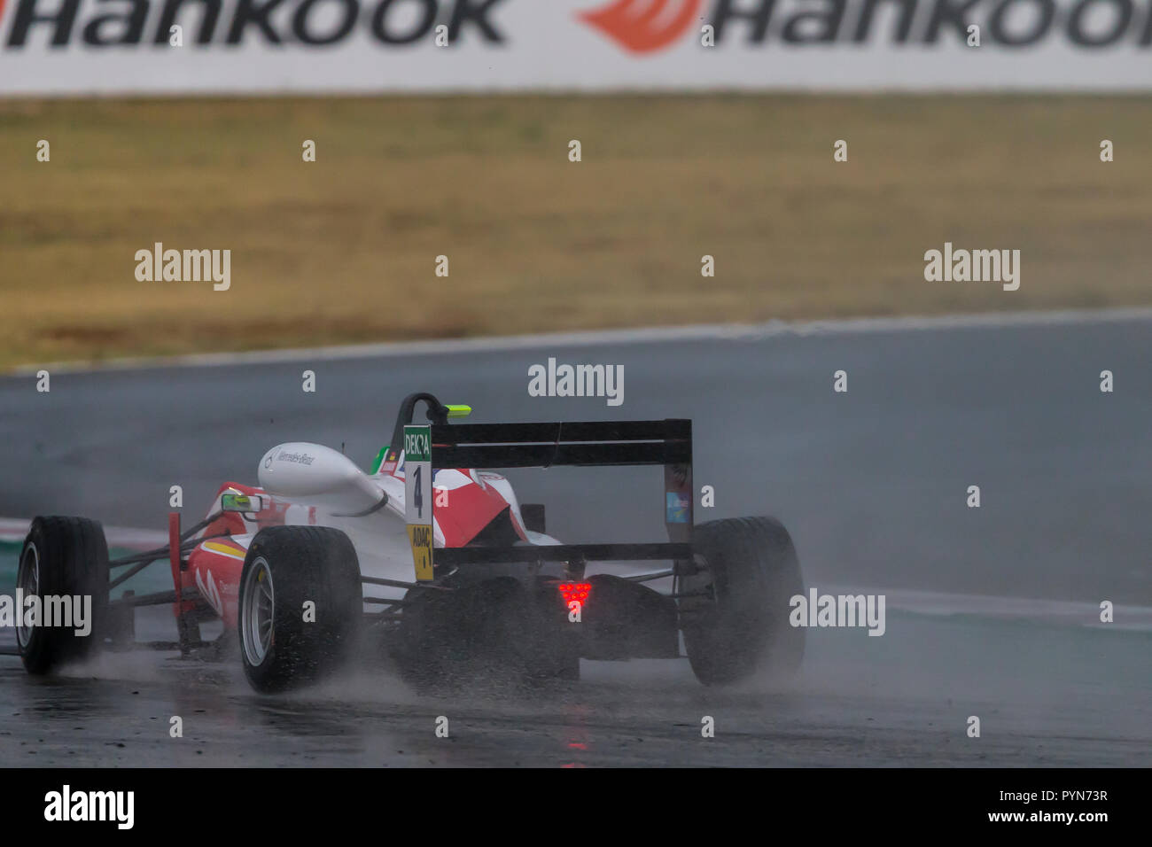 Misano Adriatico, Italy - August 25, 2018: A Dallara F317 – Mercedes ...