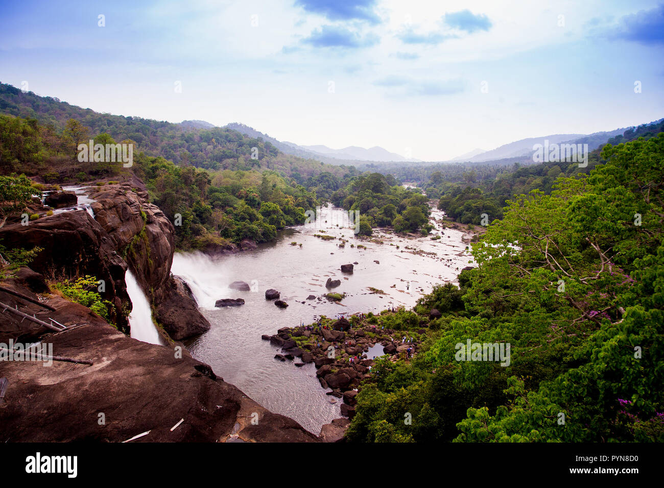 Athirappilly falls hi-res stock photography and images - Alamy
