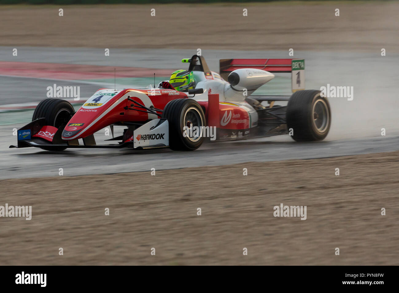 Misano Adriatico, Italy - August 25, 2018: A Dallara F317 – Mercedes ...