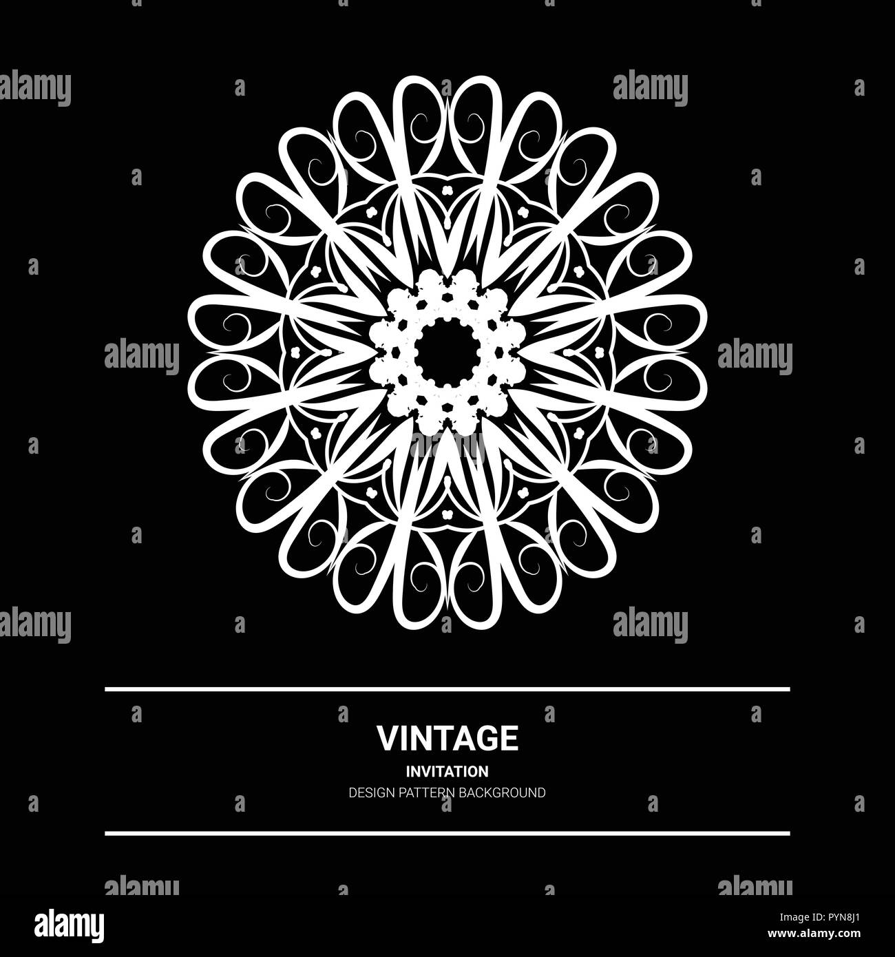 Illustration rich background. Abstract background. Rounded line ...