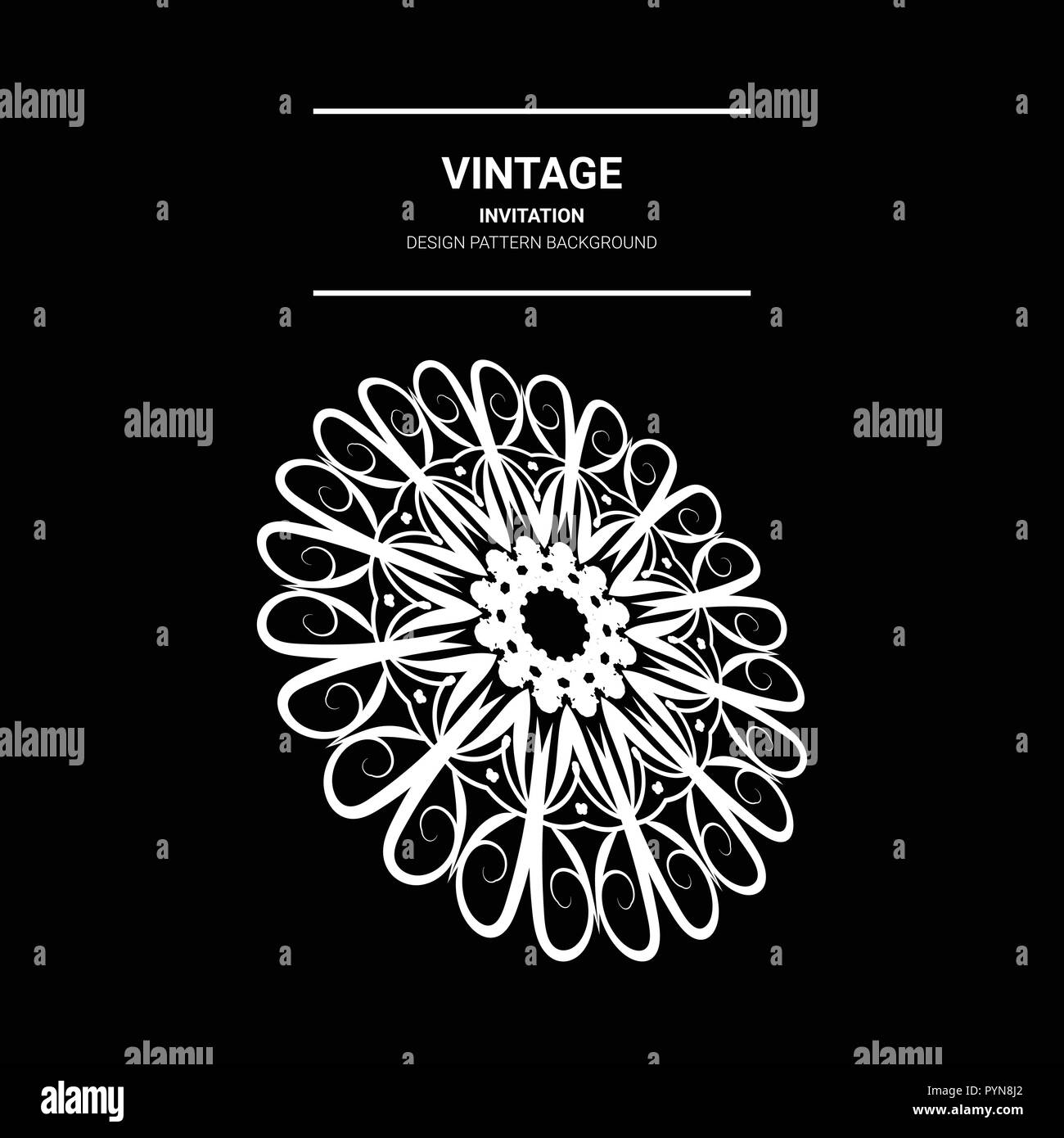 Illustration rich background. Abstract background. Rounded line ...