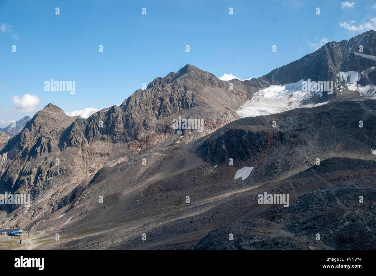 The Stubaier Wildspitze is a 3,341-metre-high mountain in the Stubai ...