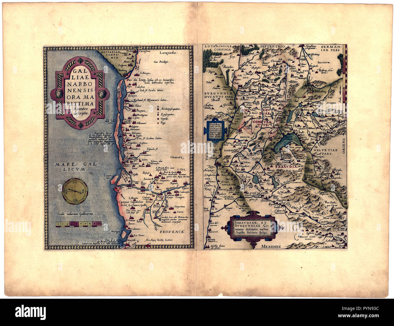 1570s maps hi-res stock photography and images - Alamy