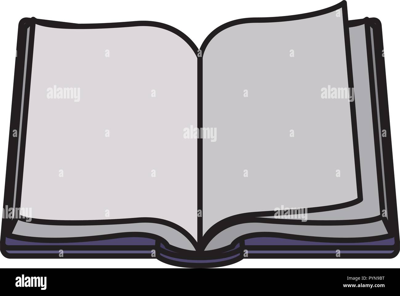 text book isolated icon Stock Vector Image & Art - Alamy