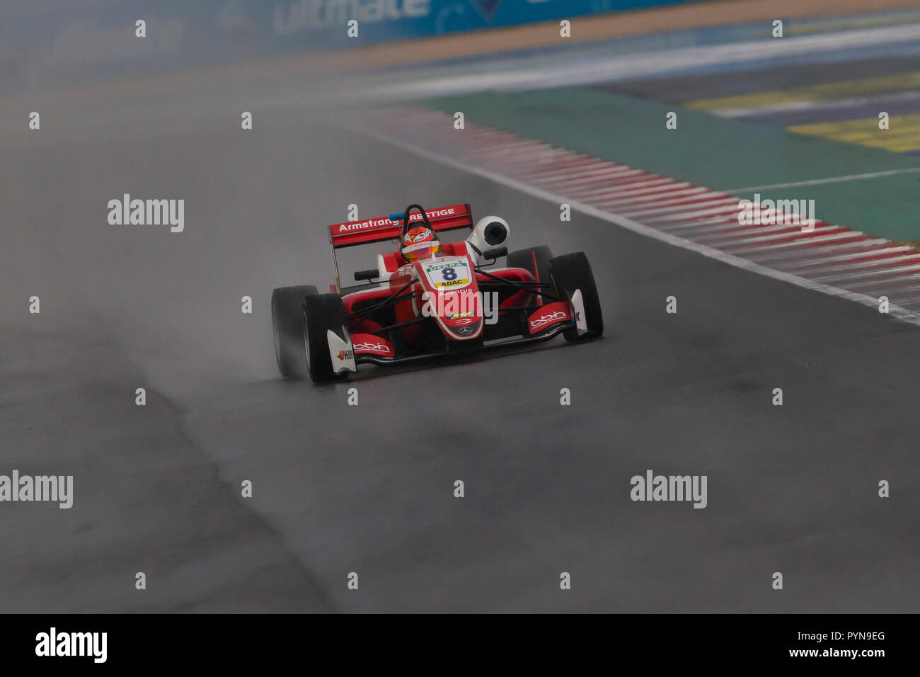 Misano Adriatico, Italy - August 25, 2018: A Dallara F317 – Mercedes ...